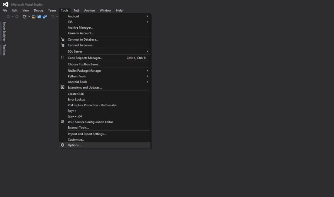How To Change The Color Theme In Microsoft Visual Studio – Diary of Dennis